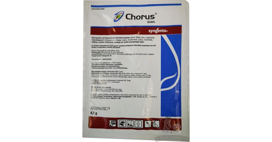 Chorus 50WG 4,5g gombaölőszer www.kertesontozes.hu
