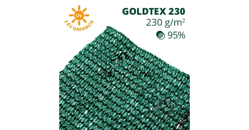 Goldtex árnyékoló háló - www.kertesontozes.hu