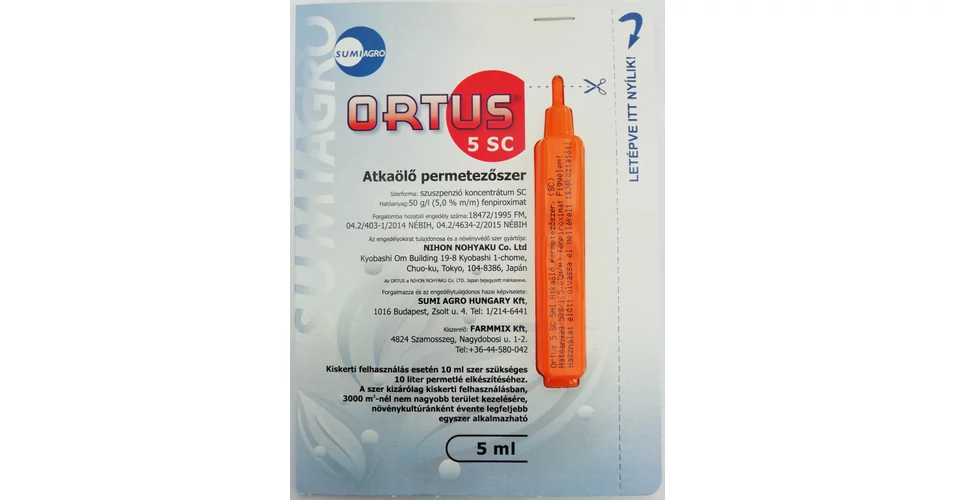 Ortus 5 SC 5ml www.kertesontozes.hu