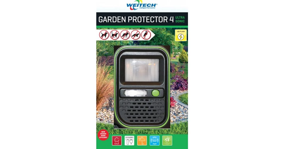 Weitech Garden Protector 4 Ultrahangos kisállat riasztó www ...